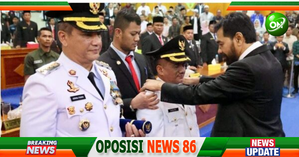 Gubernur Aceh H. Muzakir Manaf, Resmi Lantik Armi Fahmi Dan Ismail SE ...